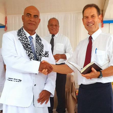 Historic ordination in Tuvalu – Adventist Record