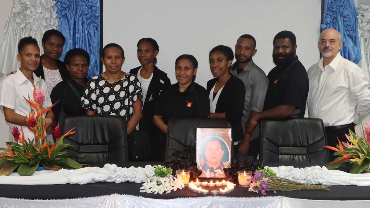 Tributes flow for long-serving treasury team member at the Papua New ...