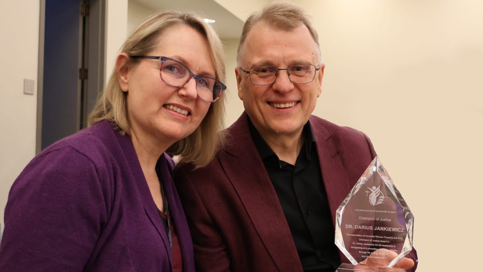 SPD leader receives Champion of Justice award – Adventist Record