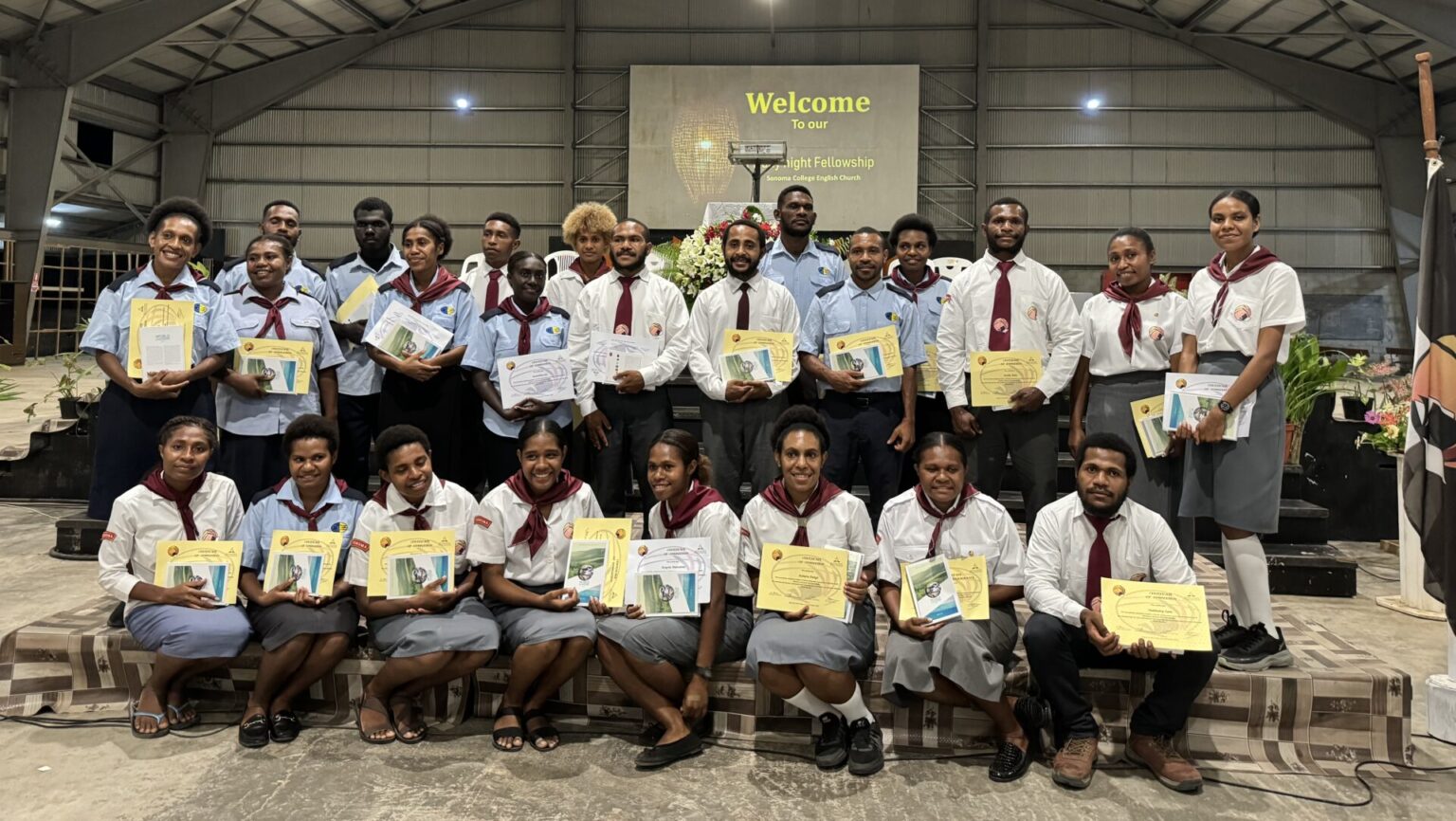 Young people inspired to “go and refocus” during investiture ceremony ...